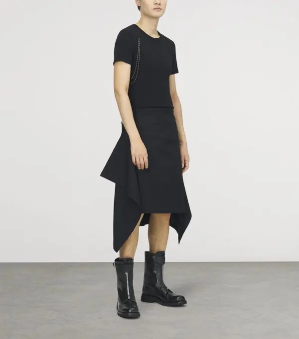 Alexander McQueen Draped Kilt