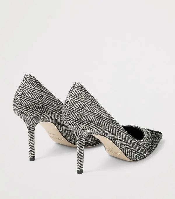 JIMMY CHOO Love 85 Crystal-embellished Pumps