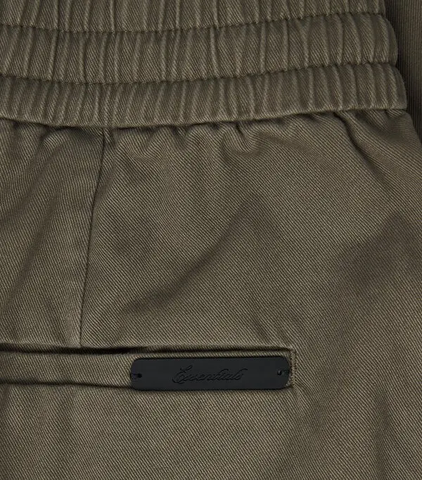 Fear Of God Cotton Pleated Drawstring Trousers