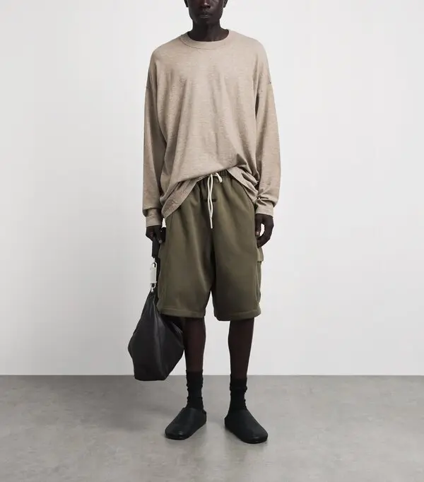 Fear Of God Cargo Basketball Shorts - Green