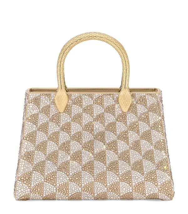 BVLGARI Crystal Serpentine Duo Tote Bag