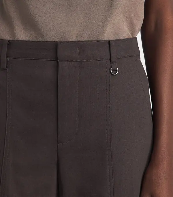Vince Stretch-cotton Panelled Trousers