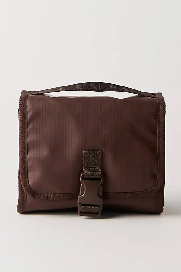 CALPAK Terra Hanging Toiletry Bag At - Walnut