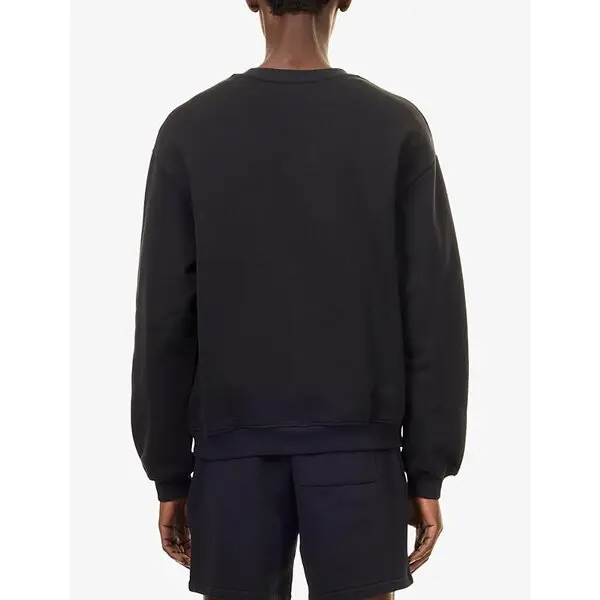 THE COUTURE CLUB Micro Copyright Logo-print Cotton Sweatshirt
