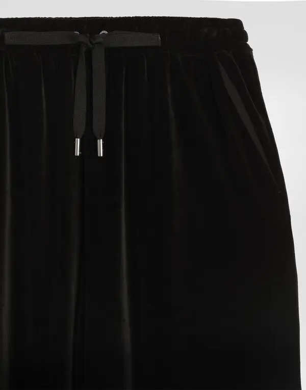 Dolce & Gabbana Chenille Trousers Pants And Shorts