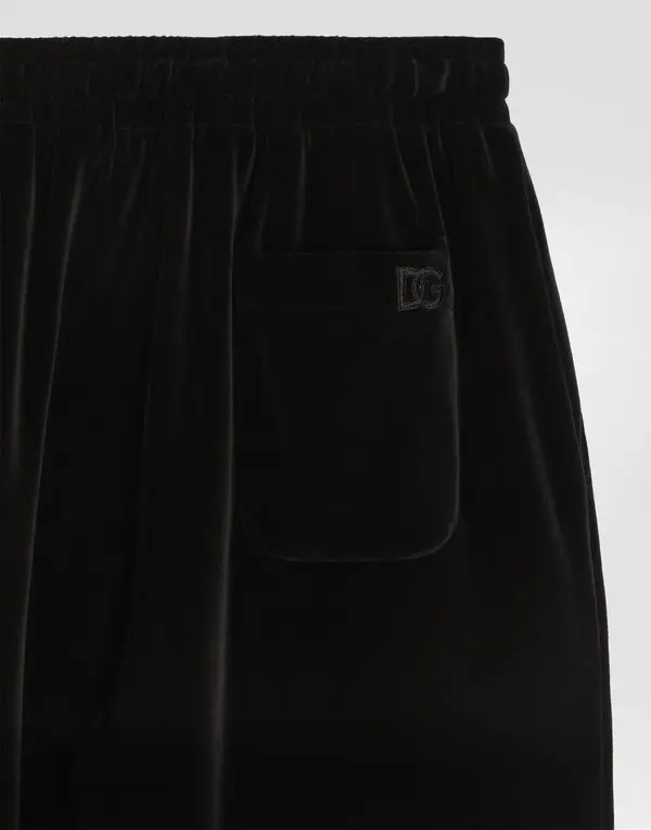 Dolce & Gabbana Chenille Trousers Pants And Shorts