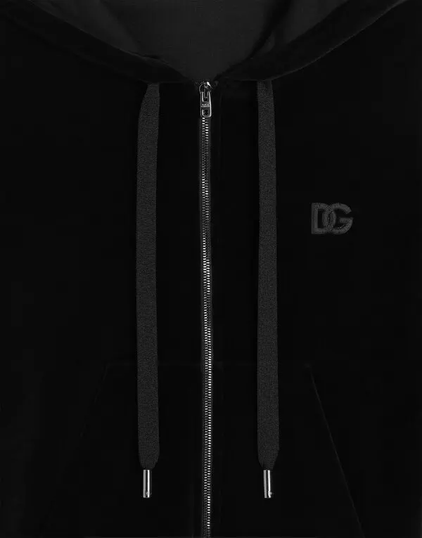 Dolce & Gabbana Chenille Hooded Sweatshirt