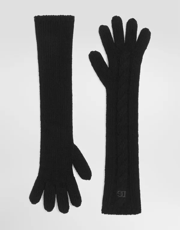 Dolce & Gabbana Knit Gloves Hats And Gloves