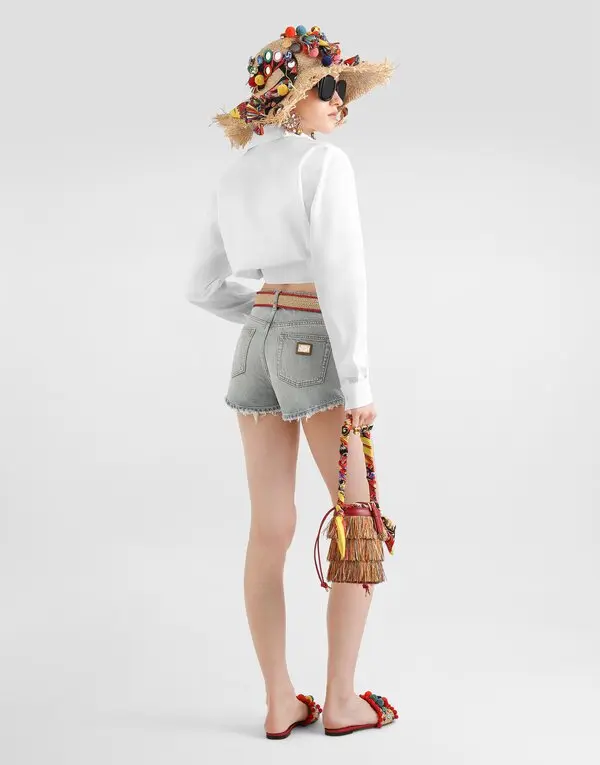 Dolce & Gabbana Denim Shorts Denim And Jeans Multi-colored