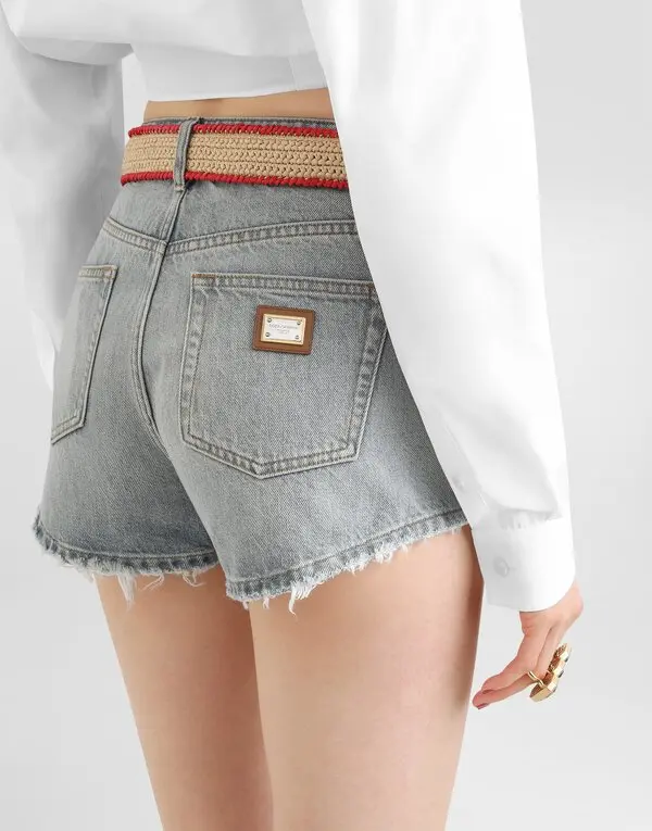 Dolce & Gabbana Denim Shorts Denim And Jeans Multi-colored