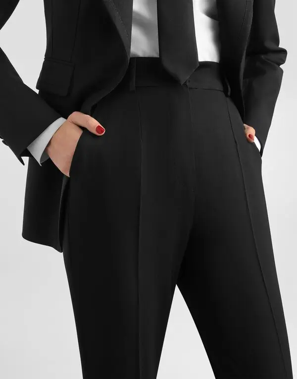 Dolce & Gabbana Bi-stretch Twill Tailored Trousers