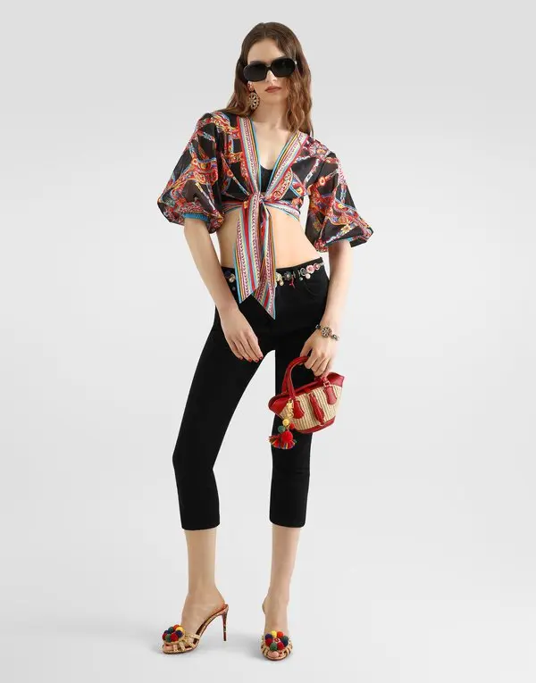 Dolce & Gabbana Five-pocket Denim Trousers