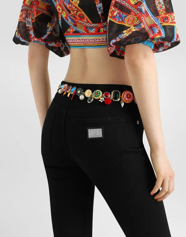 Dolce & Gabbana Five-pocket Denim Trousers