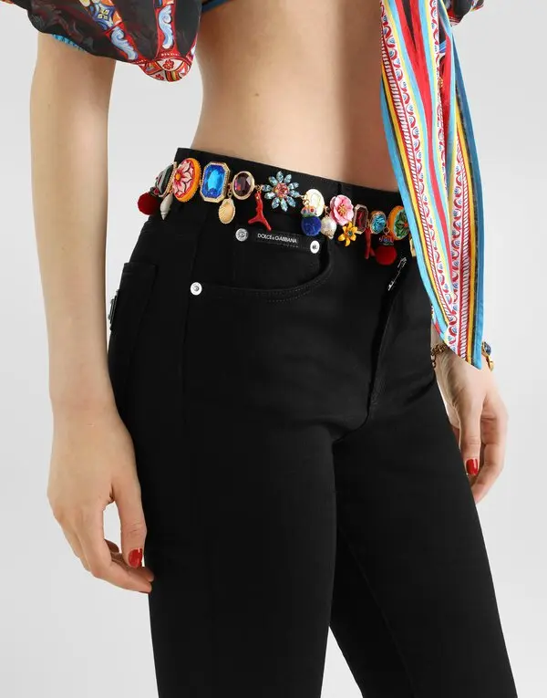 Dolce & Gabbana Five-pocket Denim Trousers