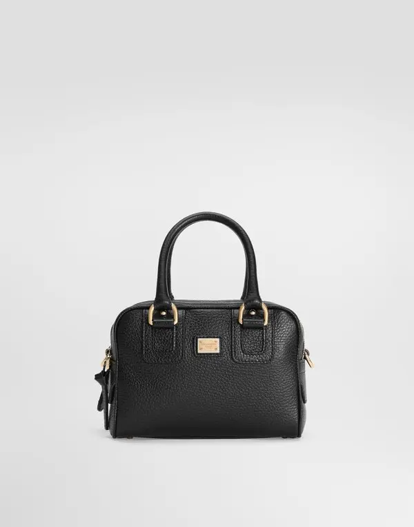 Dolce & Gabbana Dolce Lilly Crossbody Bag In Calfskin Accessories - Black