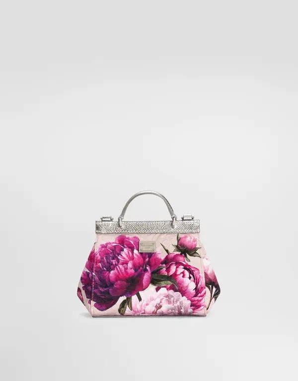 Dolce & Gabbana Sicily Peony-print Brocade Handbag� Accessories