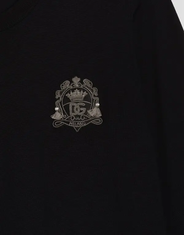 Dolce & Gabbana Virgin Wool Pullover Sweaters And Cardigans