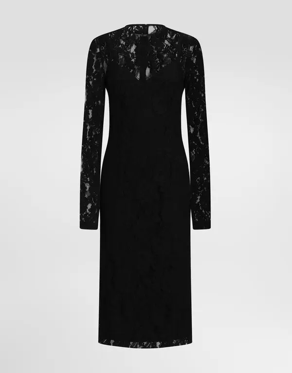 Dolce & Gabbana Lace Dress - Black