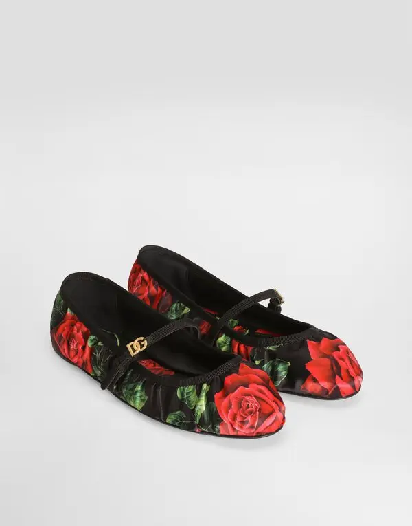 Dolce & Gabbana Ballerina Flat Shoes - Multicolor