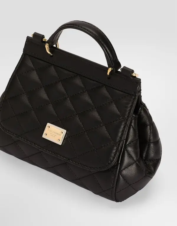 Dolce & Gabbana Sicily Handbag In Nappa Leather Accessories