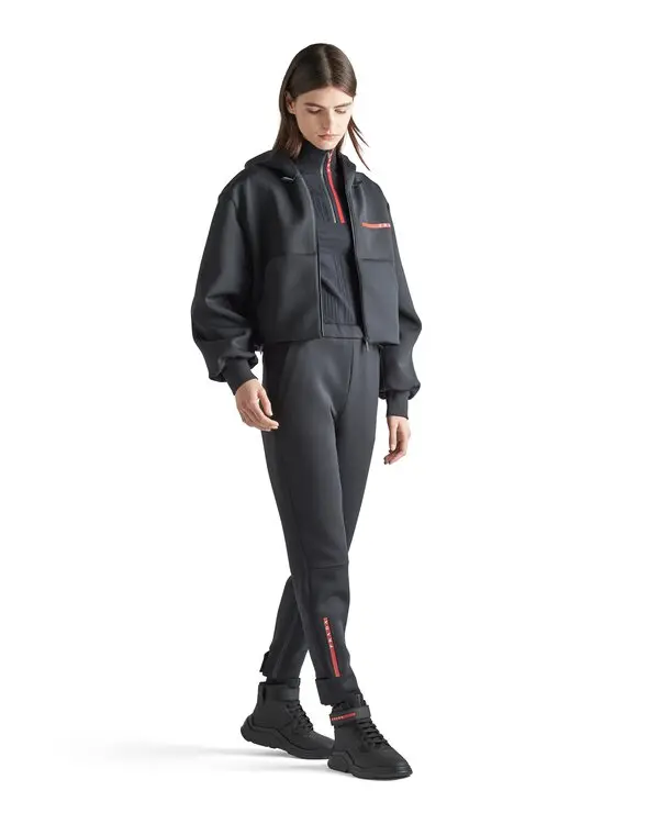 Prada Technical Jersey Pants