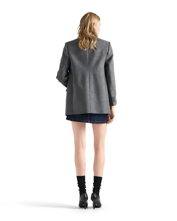 Prada Denim Miniskirt