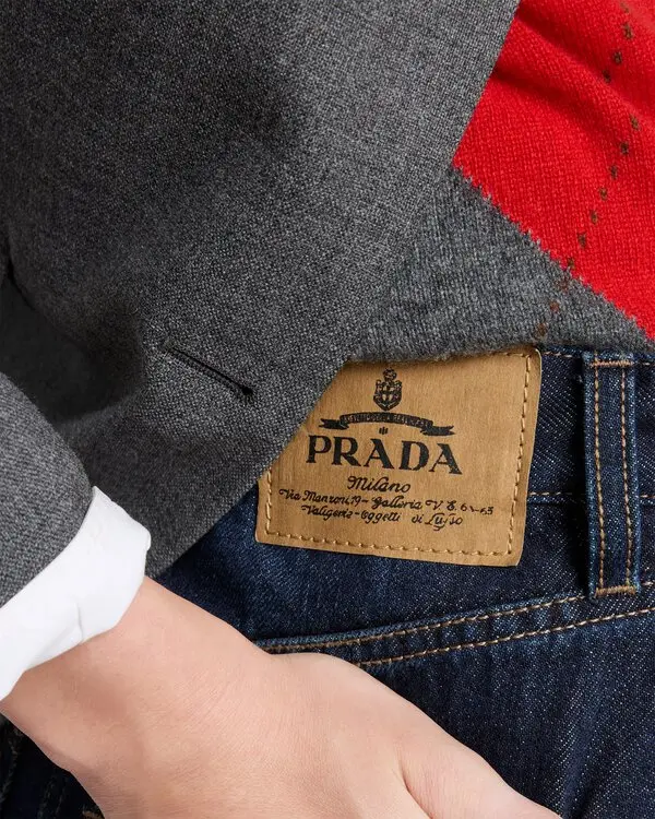 Prada Denim Miniskirt