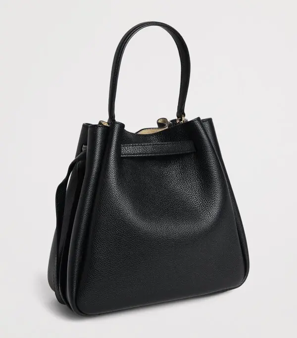 Tory Burch Leather Romy Bucket Bag