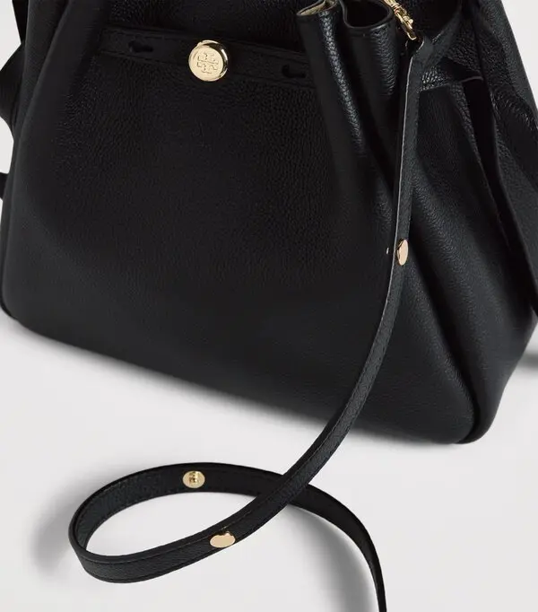 Tory Burch Leather Romy Bucket Bag