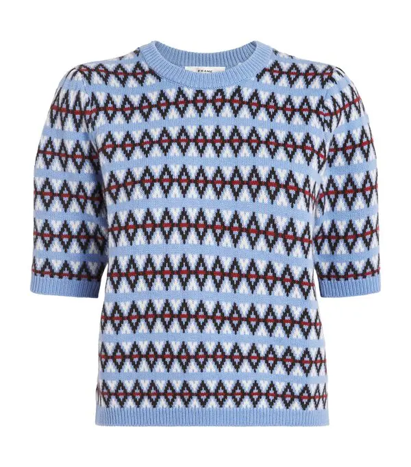 FRAME Cashmere Fair Isle Sweater