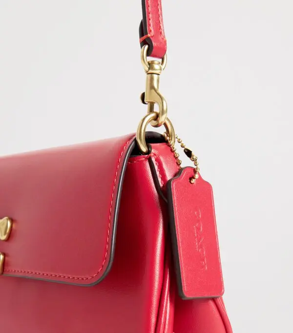 COACH Leather Jet Shoulder Bag