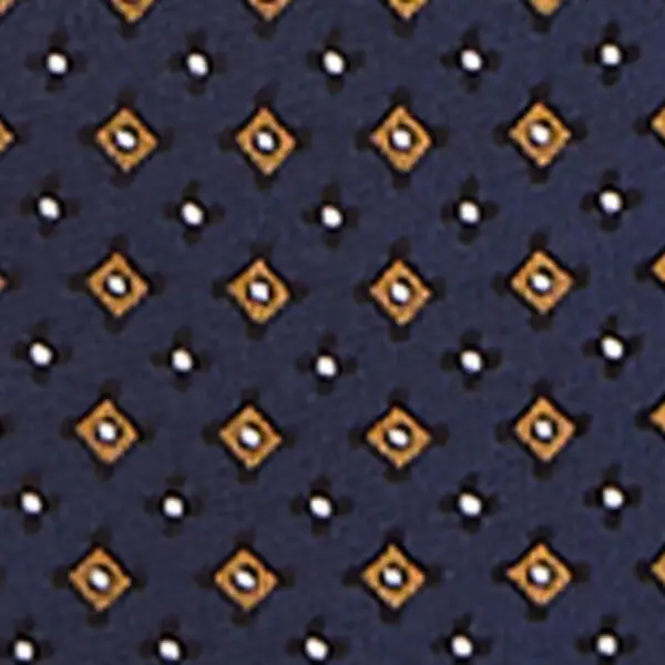 Saint Laurent Silk Geometric-pattern Tie