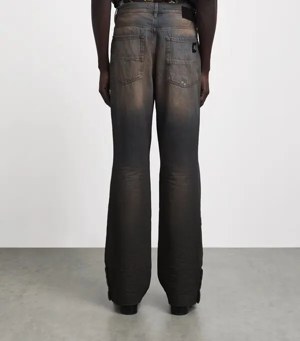 Amiri Ripped Mx1 Straight Jeans