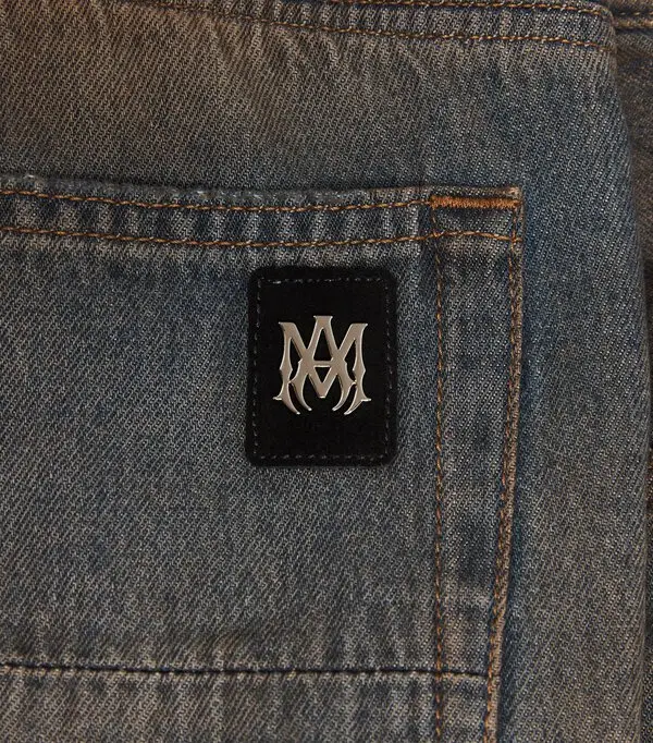 Amiri Ripped Mx1 Straight Jeans