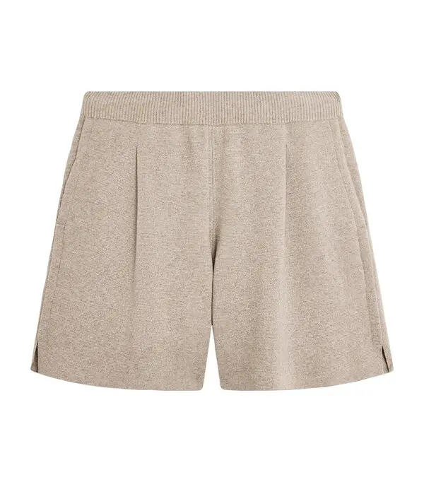 Dunhill Cotton-cashmere Knitted Athluxury Shorts