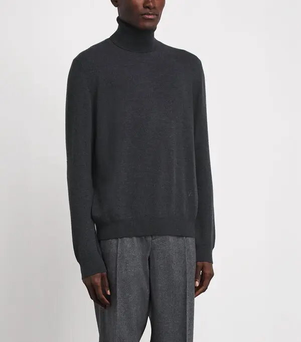 Isaia Cashmere Rollneck Sweater