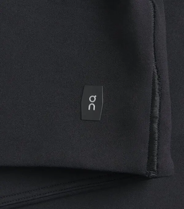 On Studio Asymmetrical Crop Top - Black