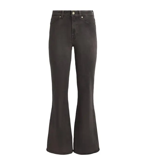7 For All Mankind Coated The Leggy Bootcut Jeans