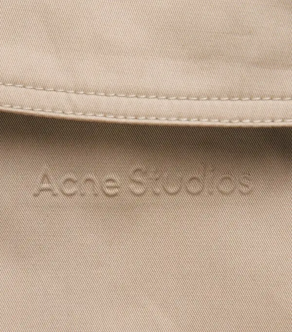 Acne Studios Cotton Cropped Trench Coat