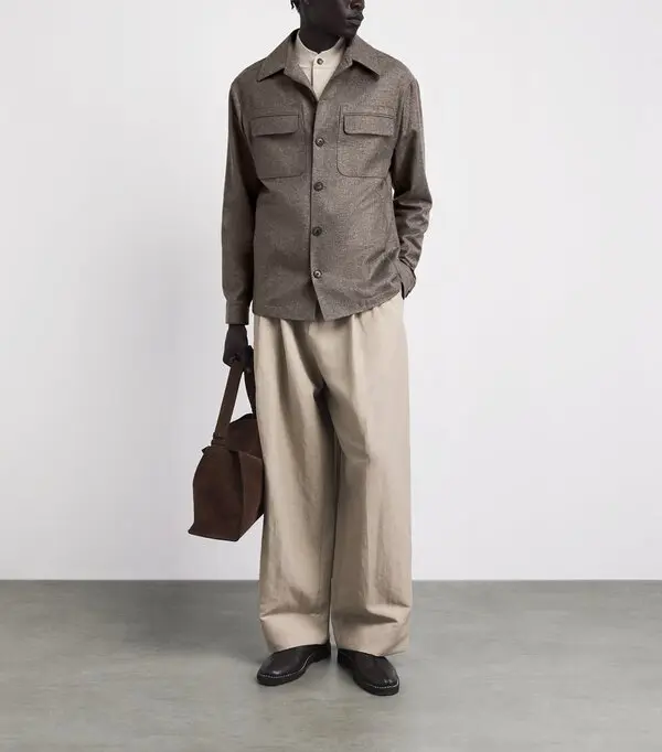 Pal Zileri Twill Overshirt