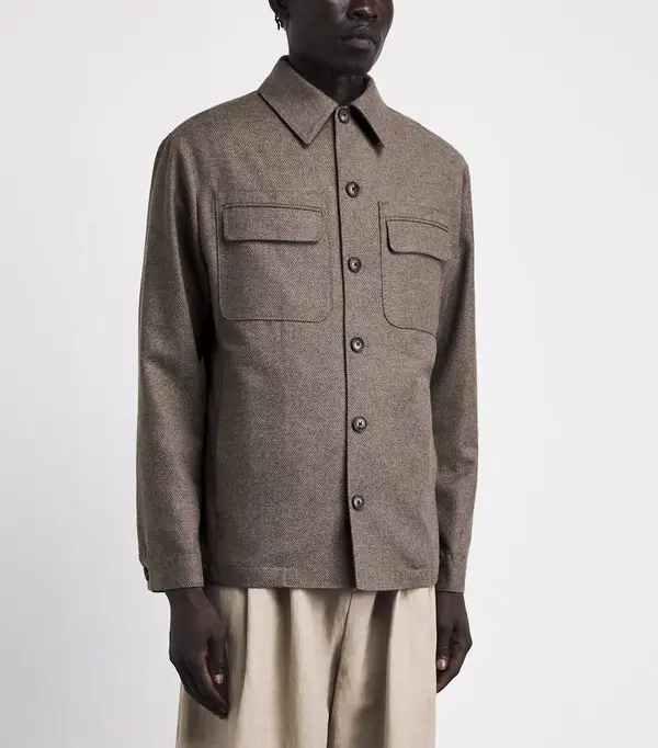 Pal Zileri Twill Overshirt