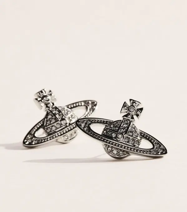 VIVIENNE WESTWOOD Mini Bas Relief Orb Earrings