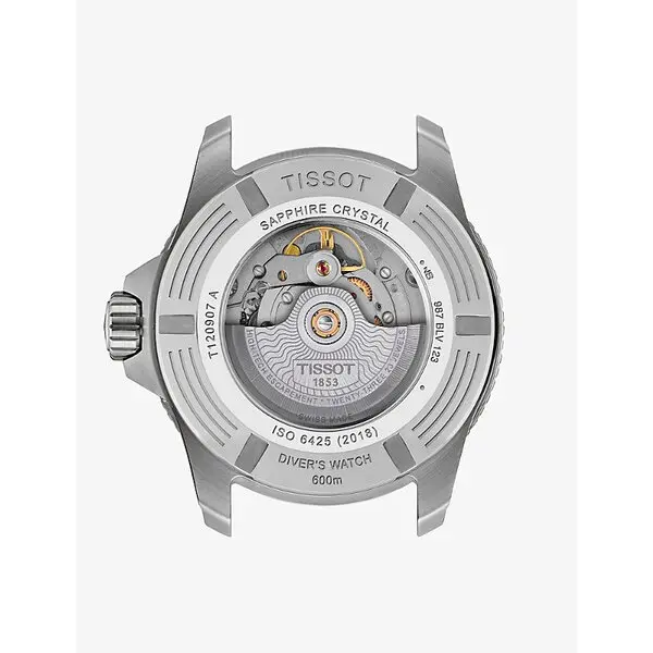 TISSOT Seastar 2000 Stainless Steel And Ceramic Automatic Watch