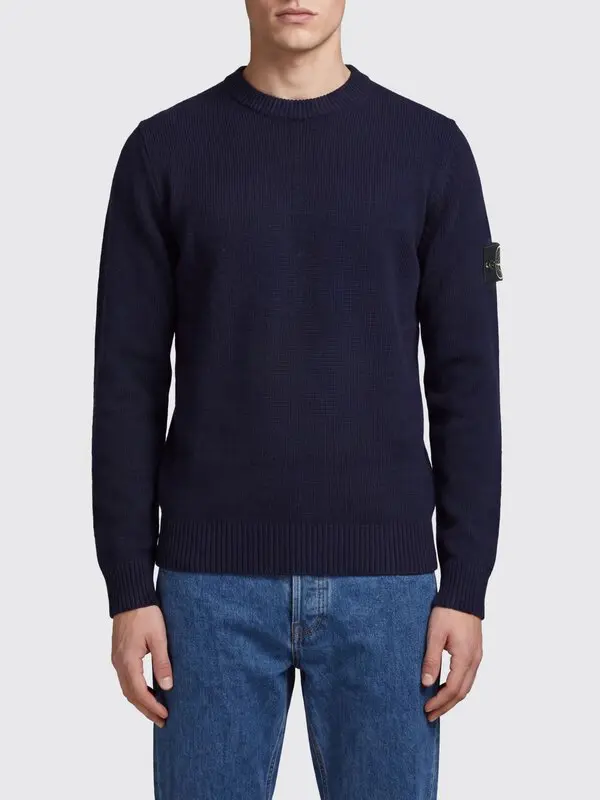 Stone Island Jumper Colour - Navy
