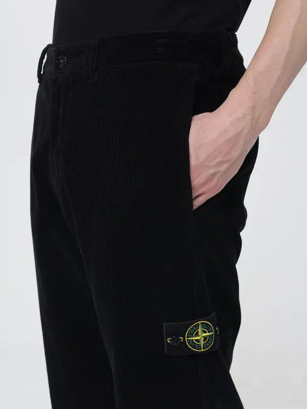 Stone Island Trousers Colour - Black
