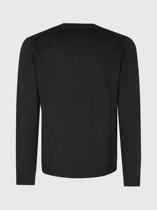 ROBERTO COLLINA Fine Merino Wool Crewneck Sweater - Green