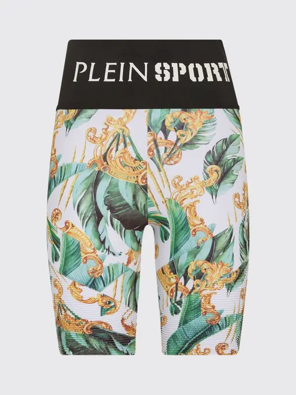 PLEIN SPORT Printed Cycling Trousers