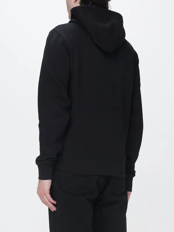 Burberry Cotton Zip-up Hoodie With Ekd Logo