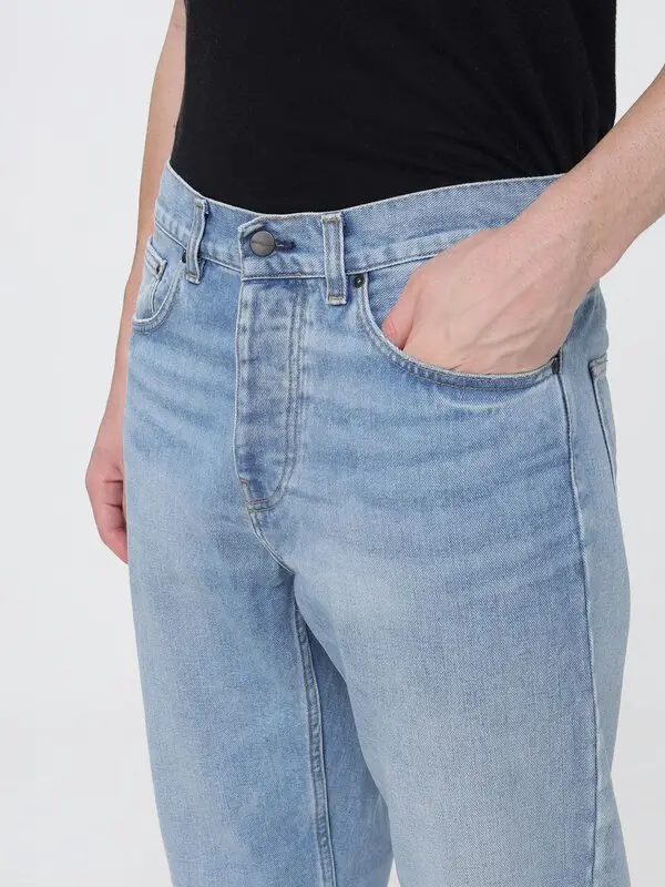 Carhartt Work In Progress Newel Tapered Fit Jeans In Organic Cotton - Denim