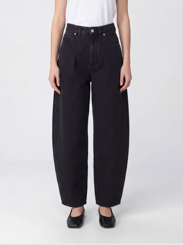 Jacquemus Pleated Wide-leg Jeans